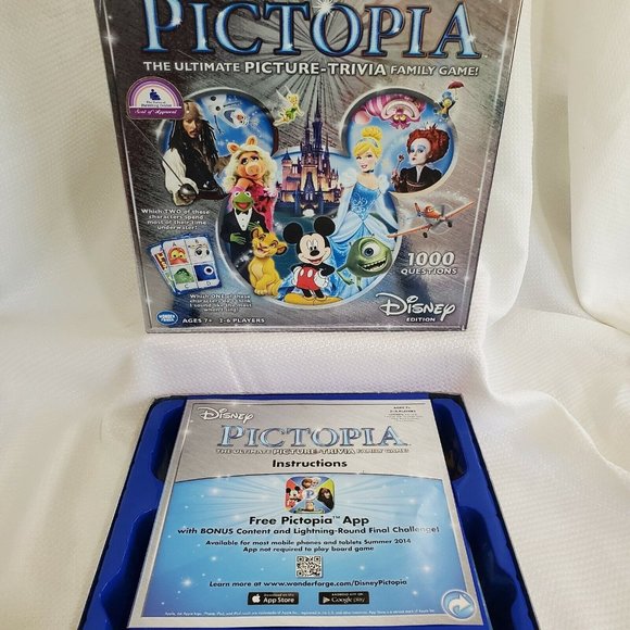 Disney | Games | Pictopia Disney Edition The Ultimate Picture Trivia ...
